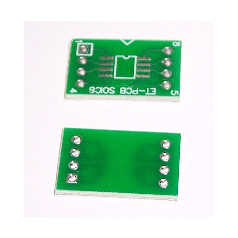 Pcb adaptador SMD So8-Dip8