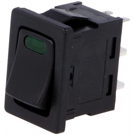 Interruptor Basculante Rocker con Led 2 Posiciones
