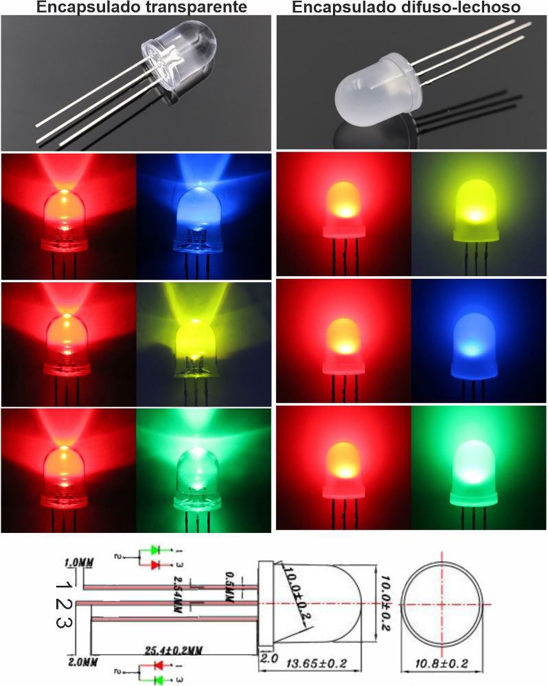 Led Bicolor 10mm