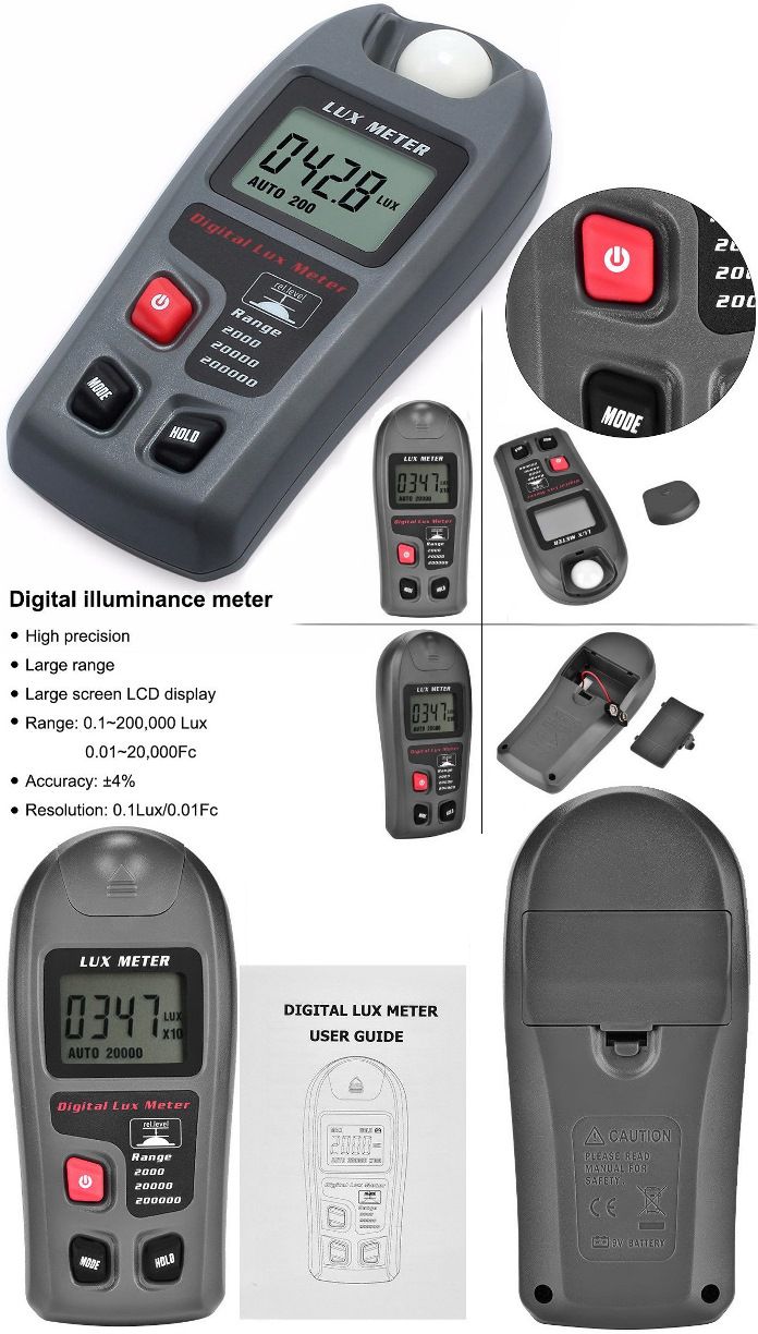 Luxómetro Medidor Lúmens