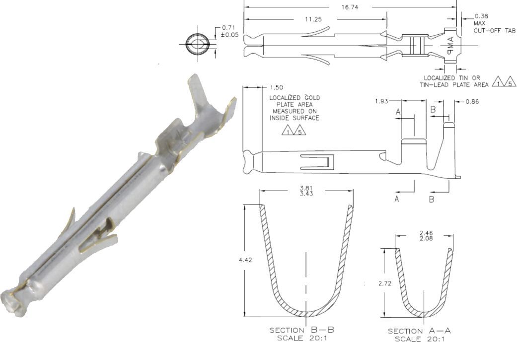 Conectores Mini MATE-N-LOK