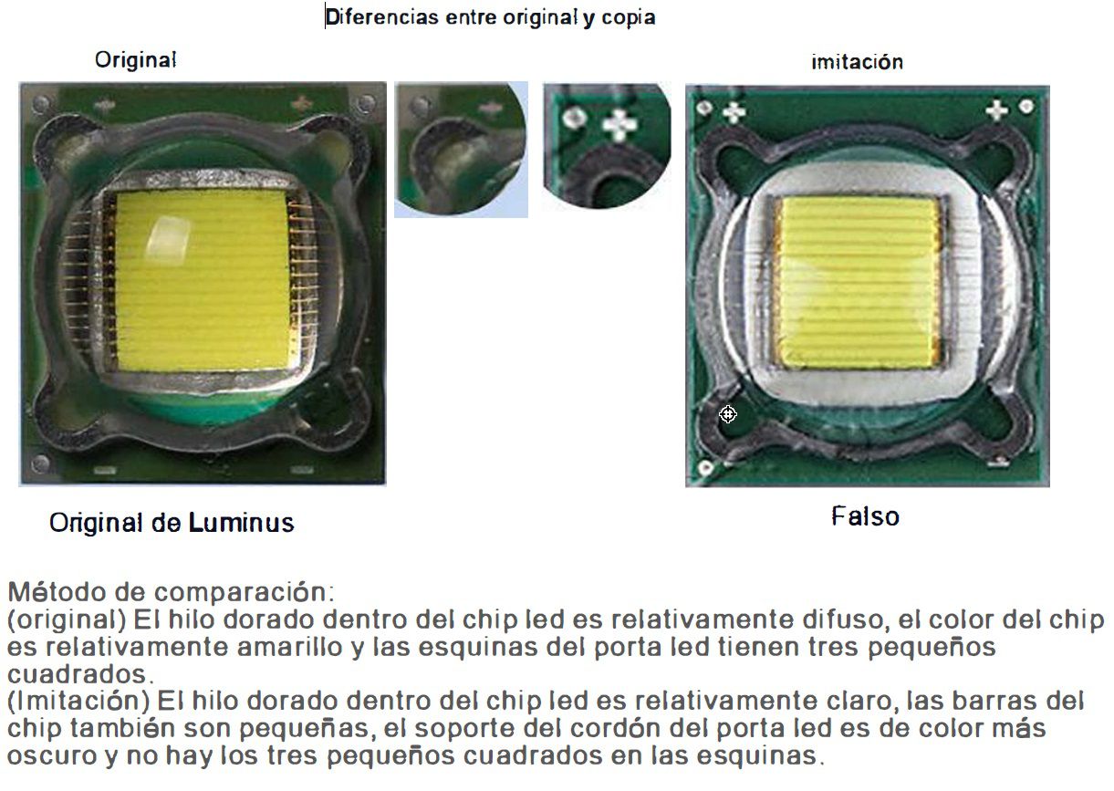 Led Luminus SST-90 2250Lm con Pcb de 20mm