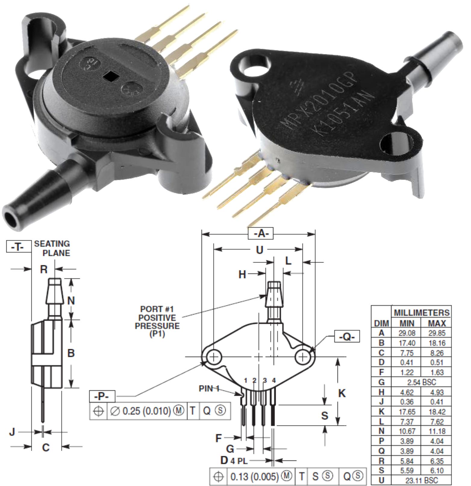 Sensores de presión diferencial/manómetros