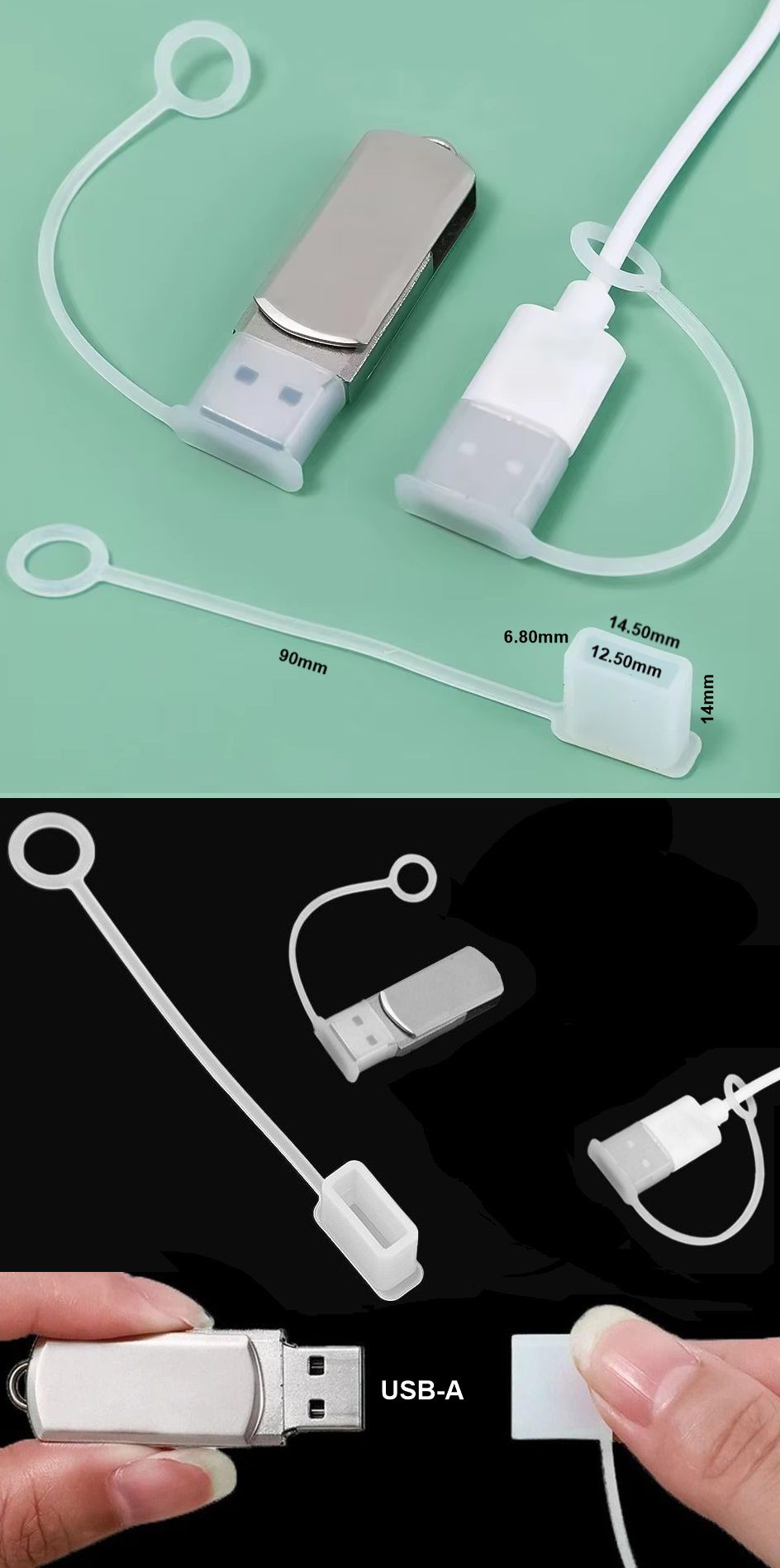 Funda para Conectores USB-A