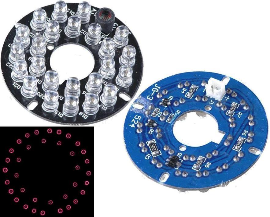 Modulo 24 led 5mm IR